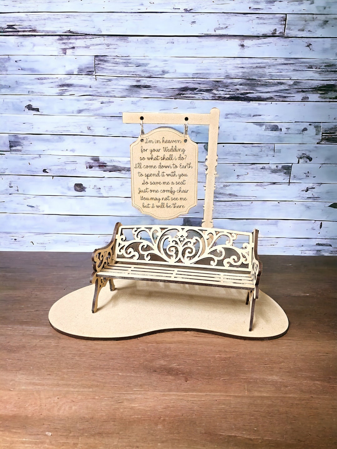 Wedding Memorial Centerpiece, Loved Ones in Heaven, Save a Seat Wedding ...