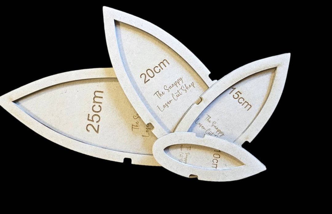 Macrame Feather Template, Jig for Perfect Cutting and Shaping of You ...