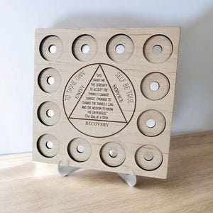 Personalised Recovery Token Display, Recovery Tokens,personalized ...