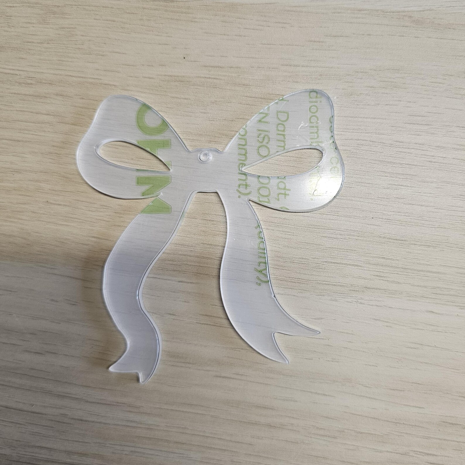 Acrylic Bow Tag: Sublimation Blank, Wedding Dress Tag (100mm - Etsy