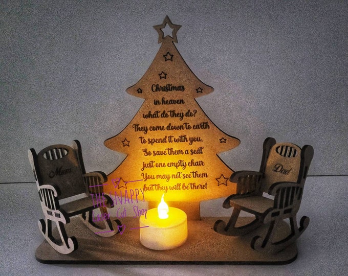 Christmas in Heaven Memorial, Christmas Memorial Gift, Christmas ...
