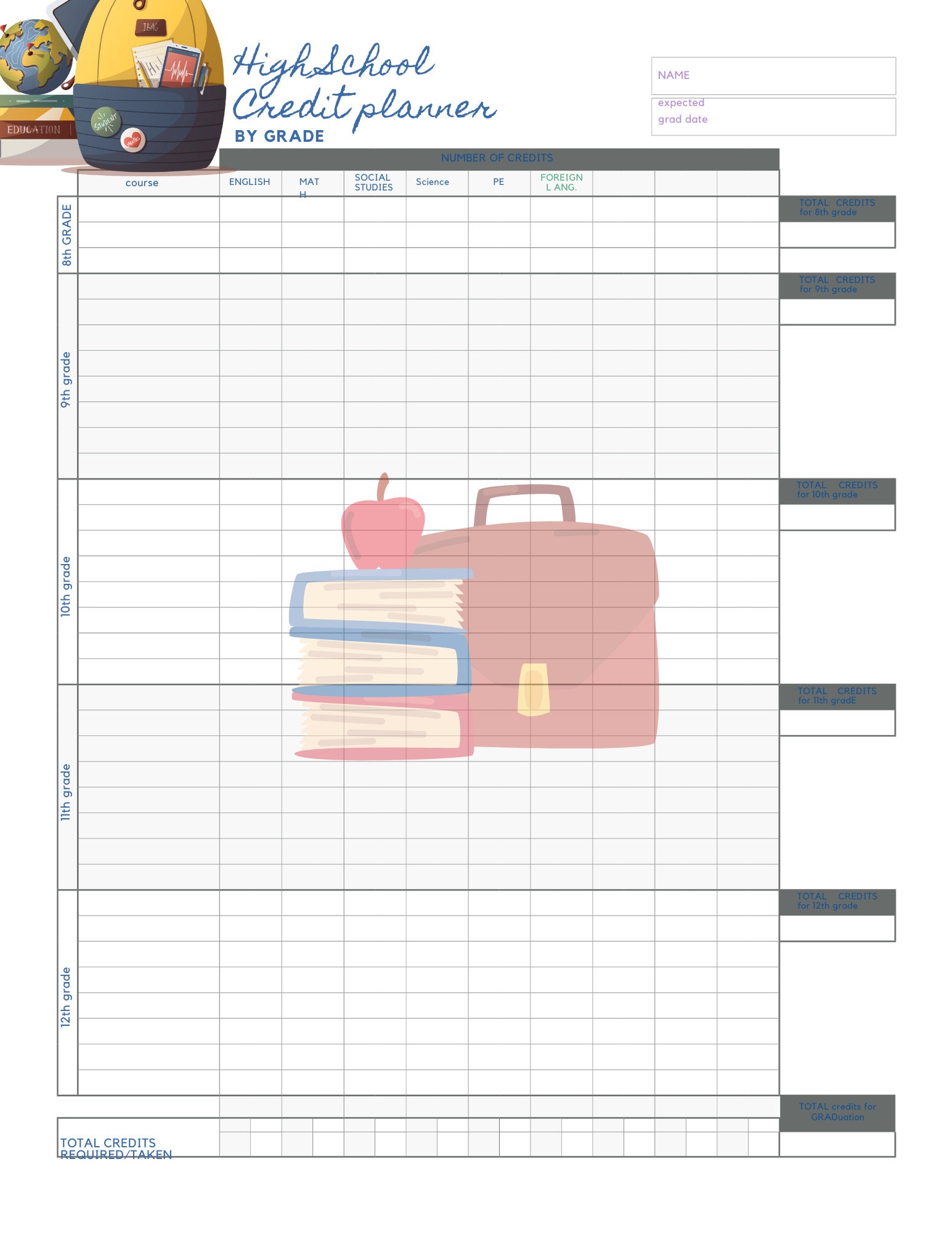 The Best Homeschool Planner Ultimate Homeschool Planner Printable ...
