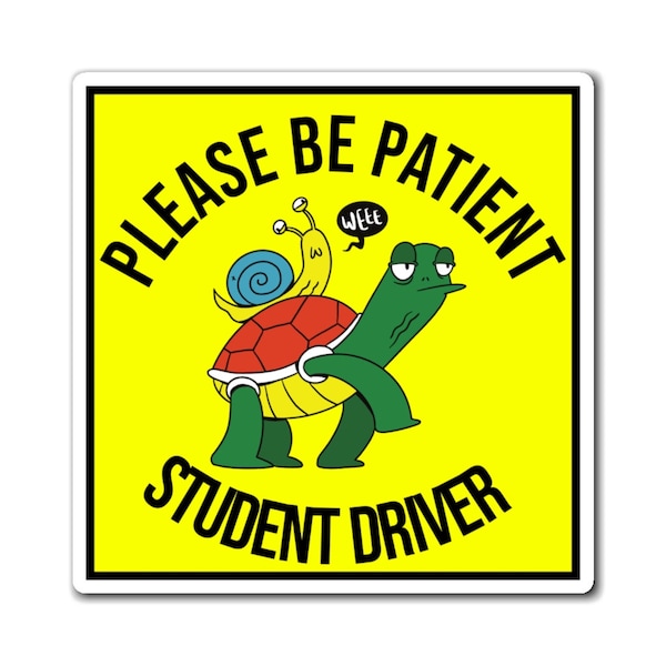 New Driver Car Decal - Etsy