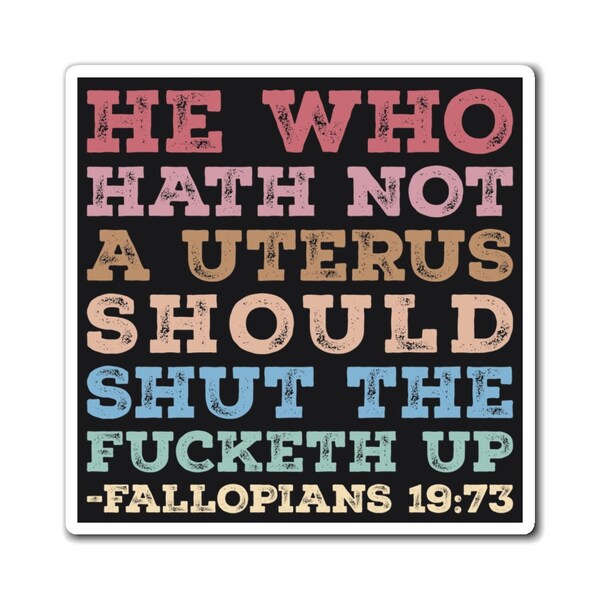 Pro Choice Bumper Sticker - Etsy