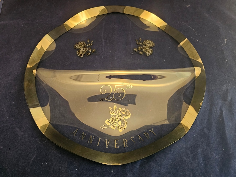 Crystal Glo Styled by Heavenridge Platinum 25th Anniversary Platter ...