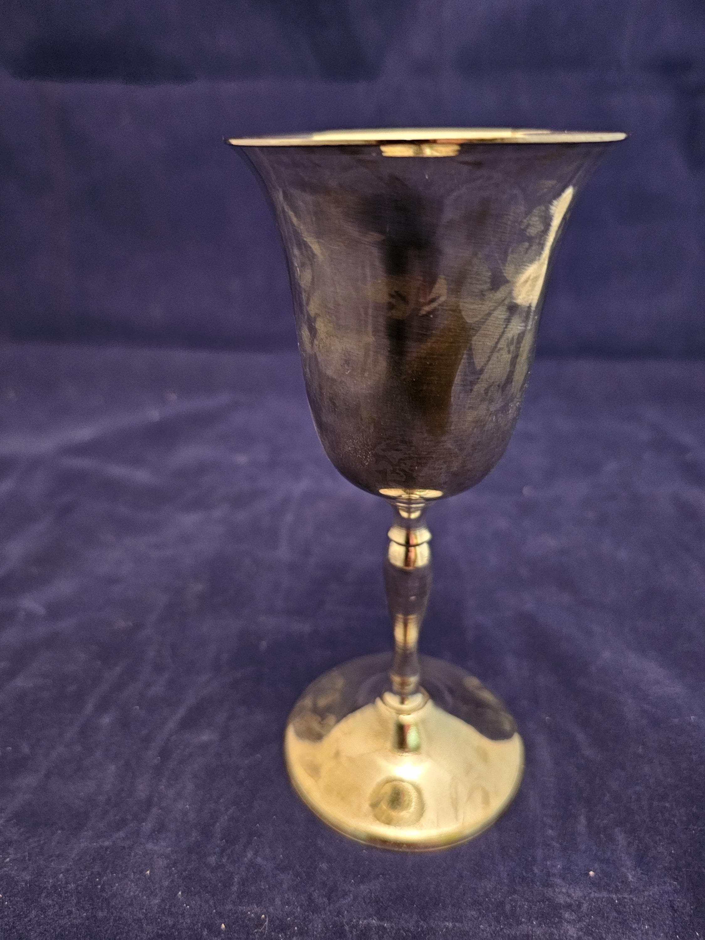 Leonard Silver Plated Goblet Made in Italy - Etsy