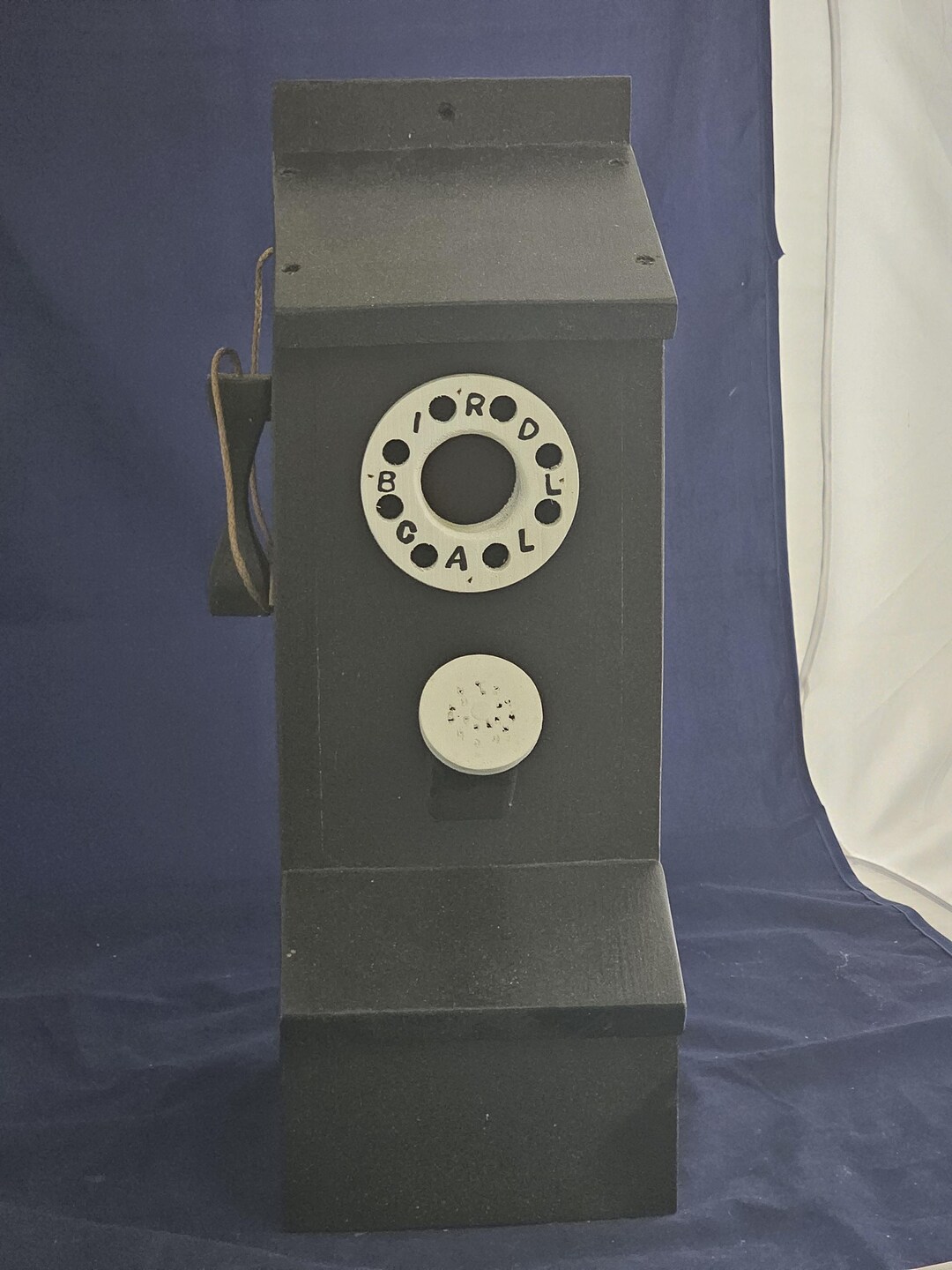Handcrafted Rotary Phone Bird House - Etsy