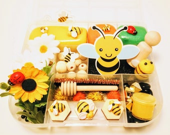 Bumble Bee Sensory Bin - Etsy
