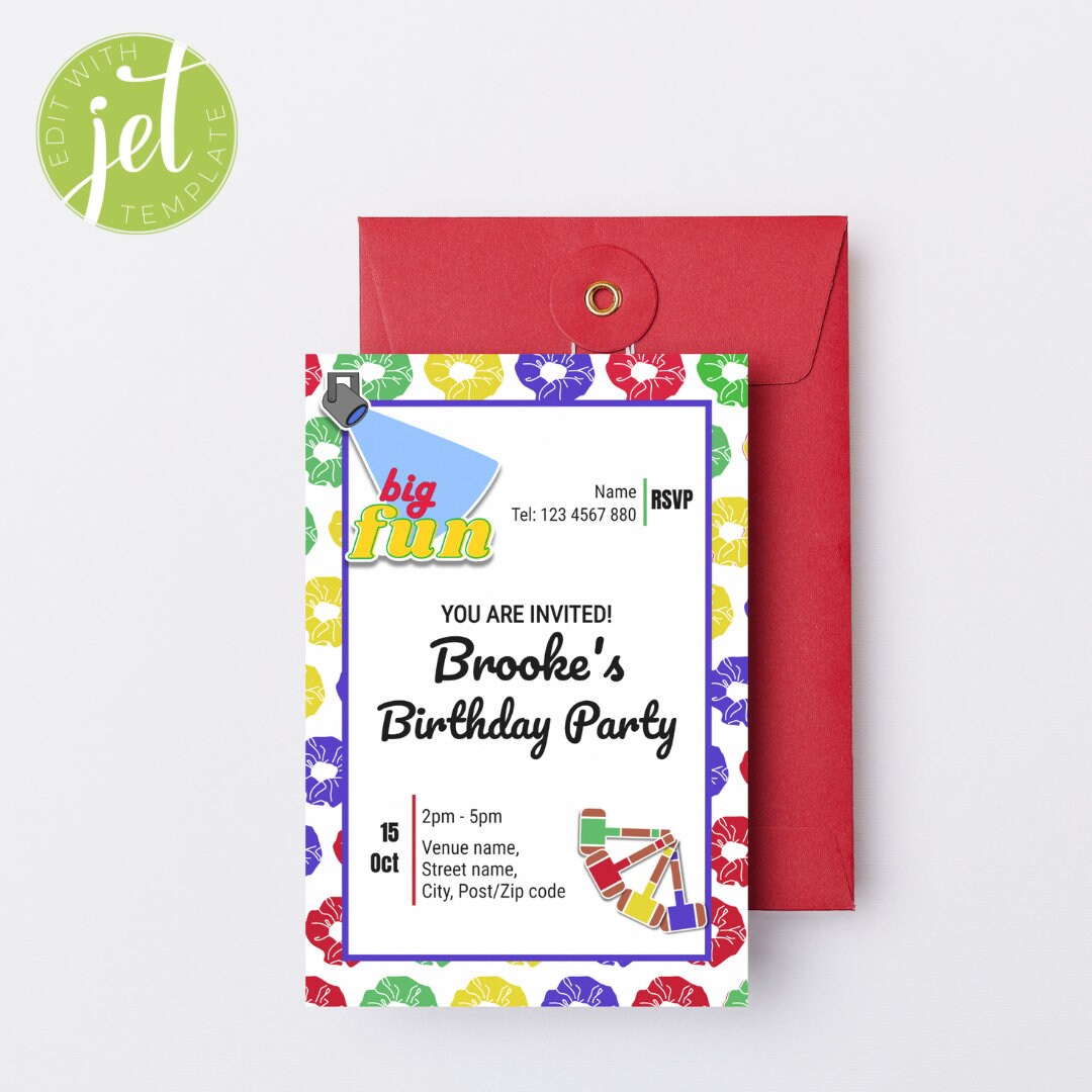 Heathers Musical Party | Invitation Editable Download - Etsy