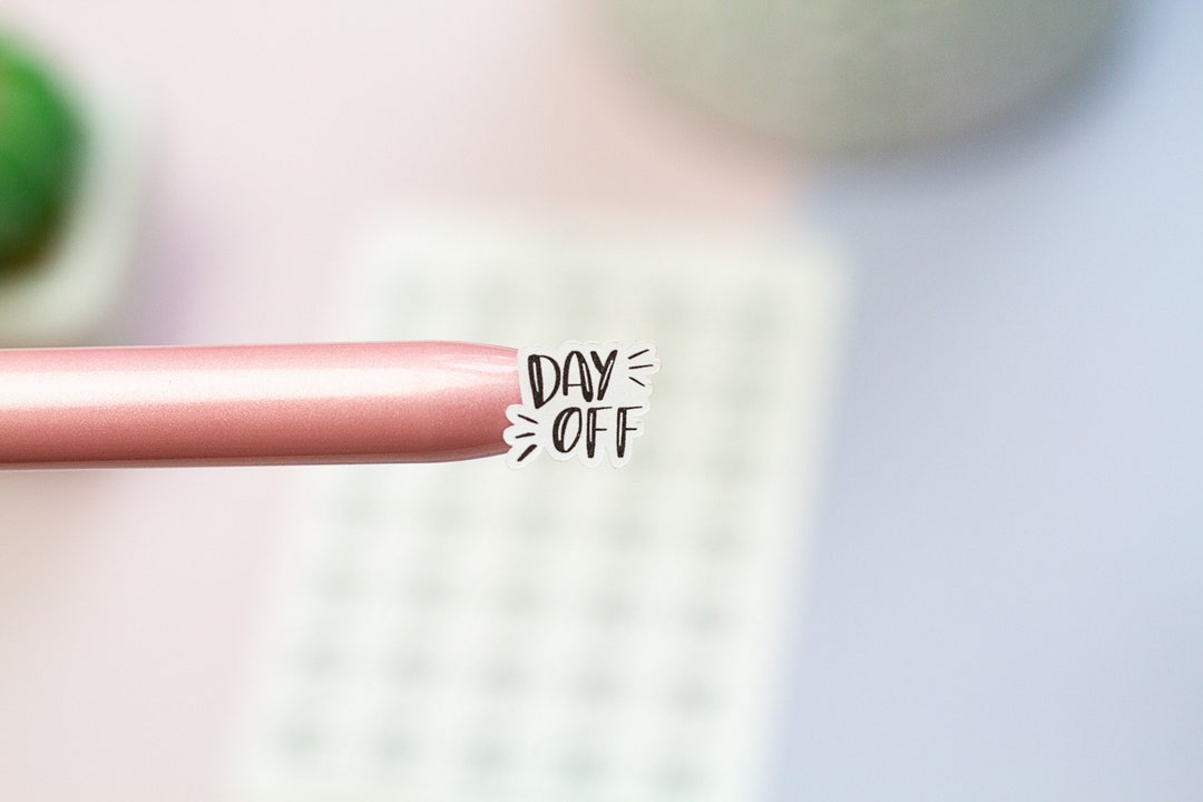 Day off Planner Stickers – Functional Planner Stickers, Planner ...