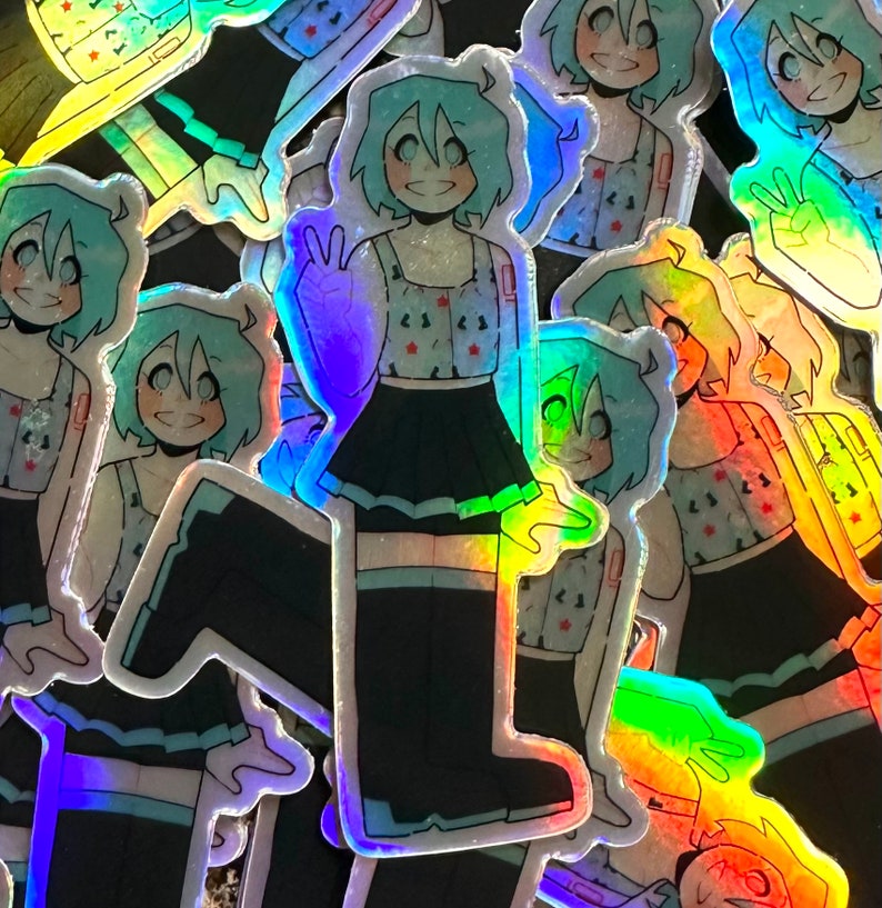 Miku in the Miku Binder Vocaloid Sticker - Etsy