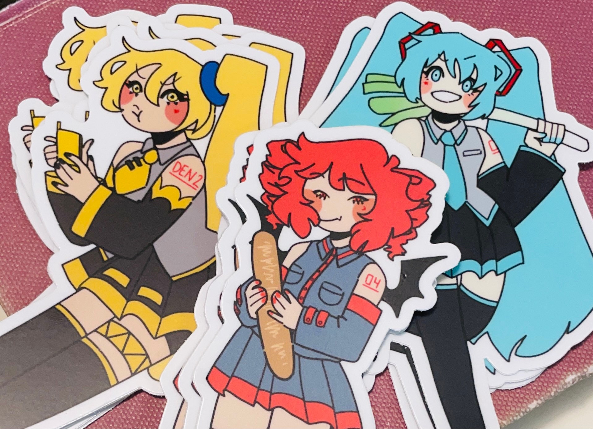 Baka Baka Baka Triple Baka Squad Stickers | Etsy