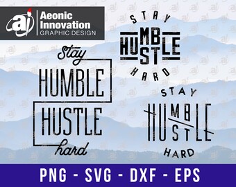 Stay Humble Svg - Etsy