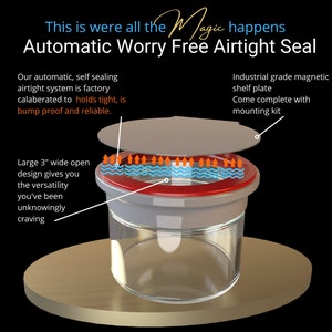 Bathroom Canister Set, Enjoy the Difference of Lidless Airtight Jars ...