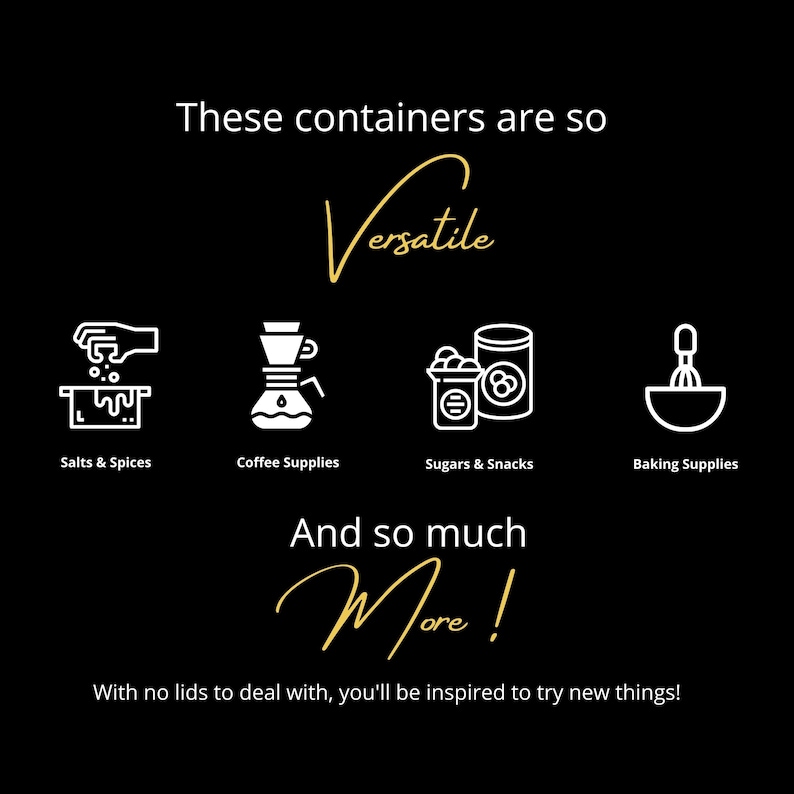 New No Lids No Problems Airtight Containers That - Etsy