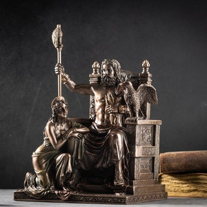 Greek Mythology Zeus and Hera Statue - Etsy