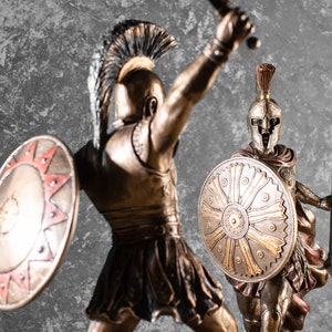 Achilles Statue, Hero of the Trojan War Figurine, Bronze Achilles ...