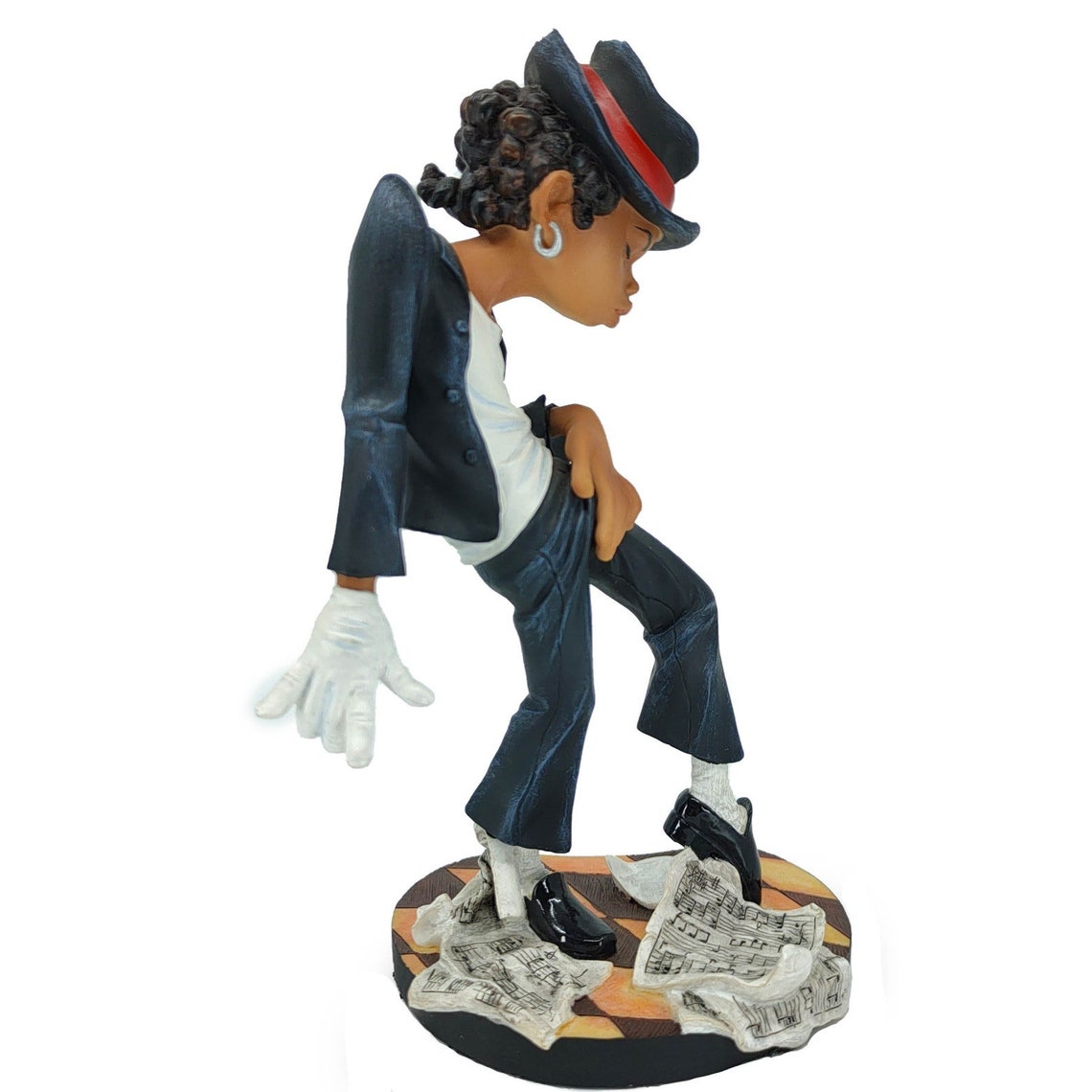 Michael Jackson Dancer Figurine Colorful Michael Jackson | Etsy