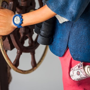 The Weekend Captain Statue, Nautical Decor, Handcrafted Sailor Figurine ...