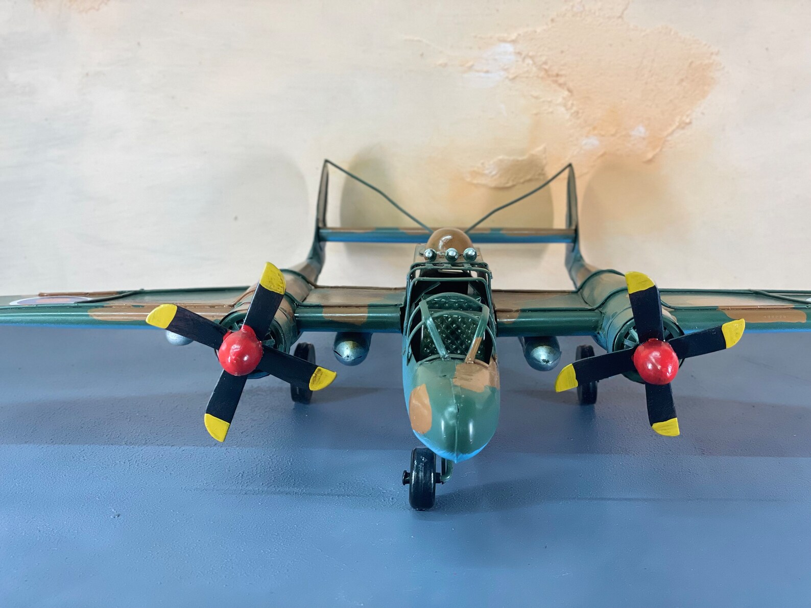 Handmade Metal Military Airplane Model, 1:12 Scale Aircraft Model - Etsy