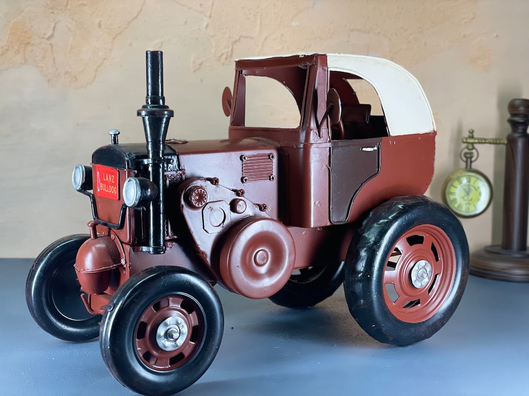 Die-cast Lanz Bulldog Metal Model Tractor, Farmhouse Decor - Etsy