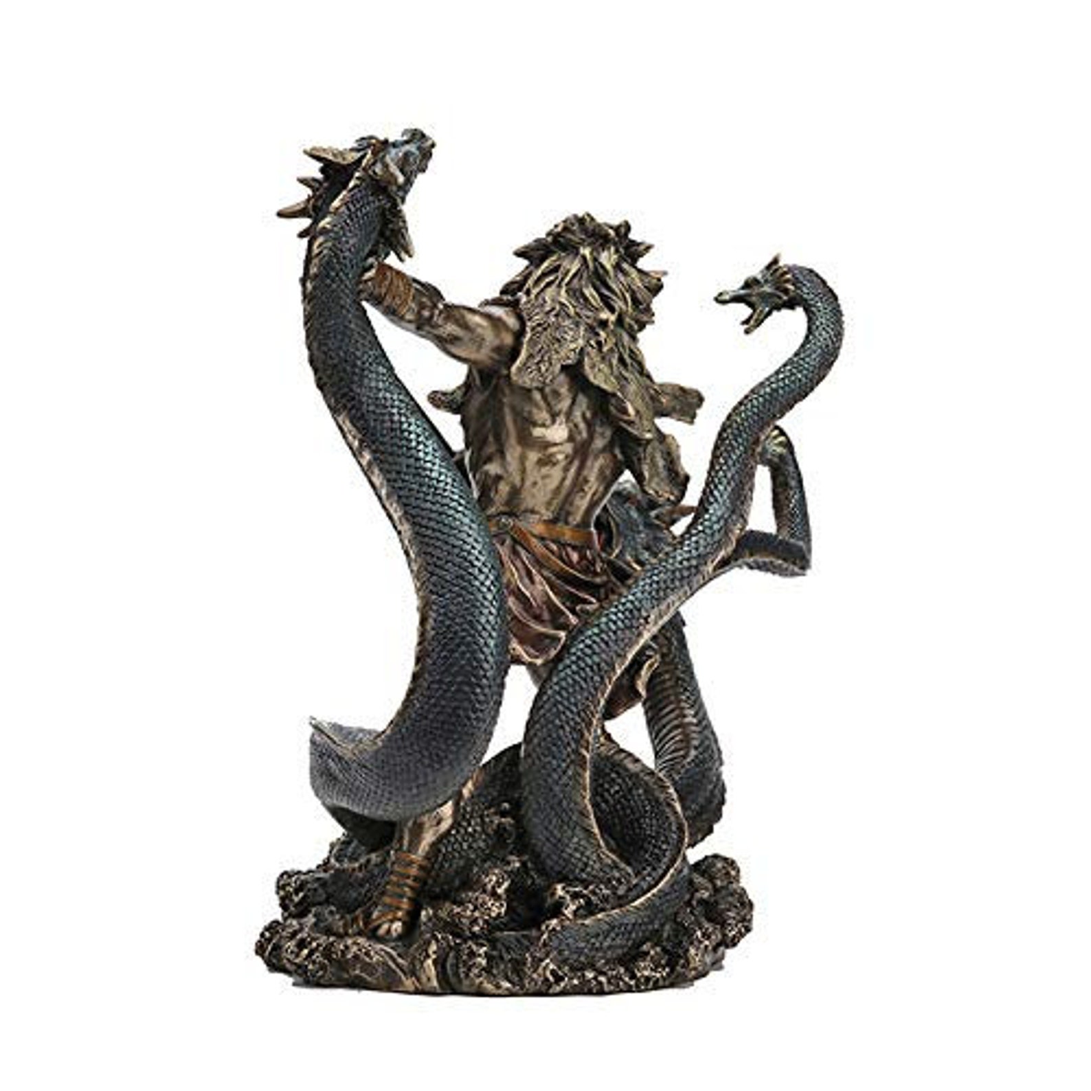 Hercules Battling the Hydra Figurine Statue Bronze Hercules | Etsy