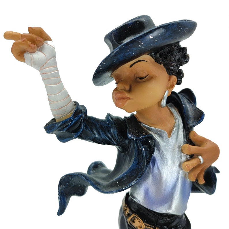 Michael Jackson Dancer Figurine Colorful Michael Jackson | Etsy