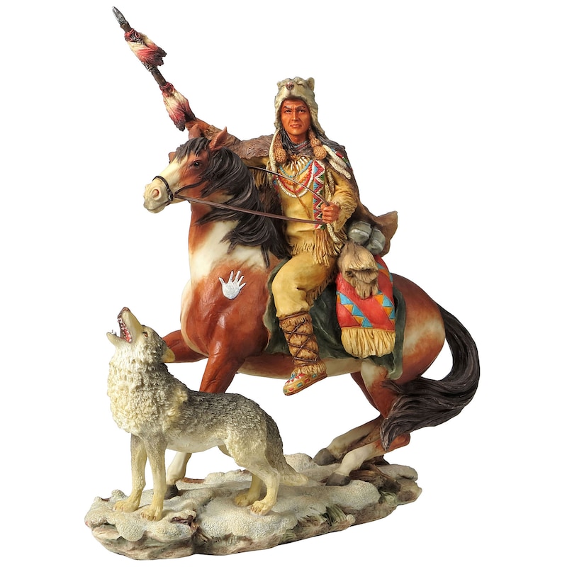 Native American Indian Statues and Figurines - Etsy