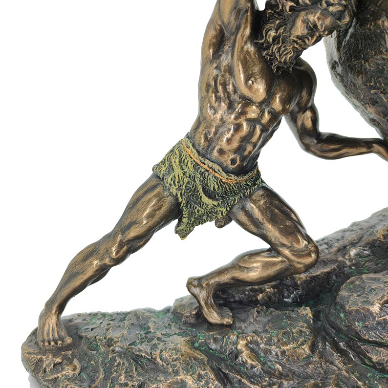 Sisyphus Figurine Statue Sisyphus Who Pushes the Eternal - Etsy