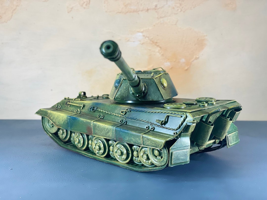 1:12 Scale Handmade Metal German Tank Model, WW2 Collectible ...