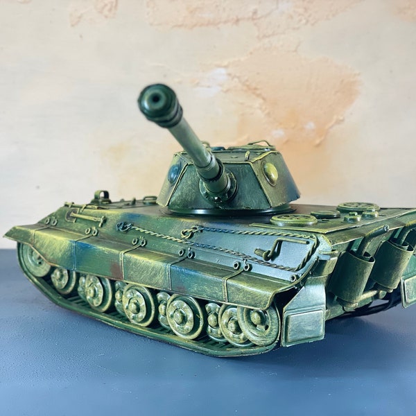 Metal Ww2 Tank Model - Etsy