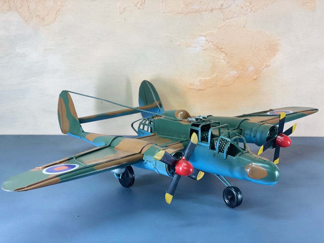 Handmade Metal Military Airplane Model, 1:12 Scale Aircraft Model - Etsy