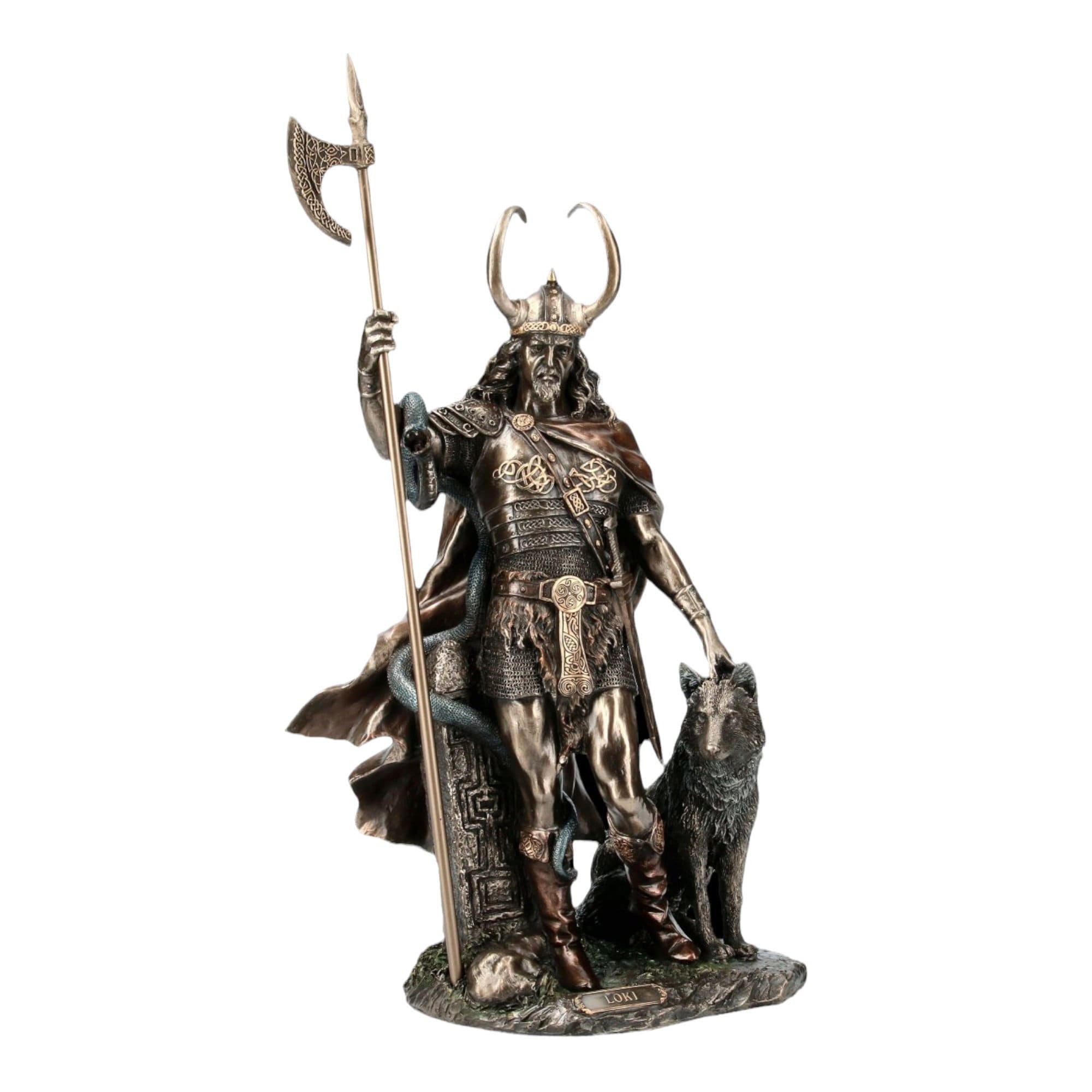 Loki Odin Thor Freya Heimdall Loki Tyr Bronze Statue - Etsy