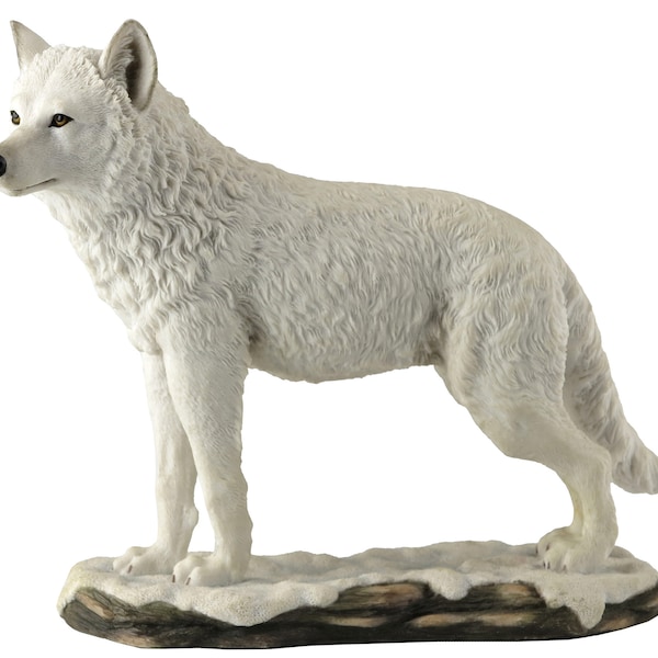 Wolf Figurine - Etsy