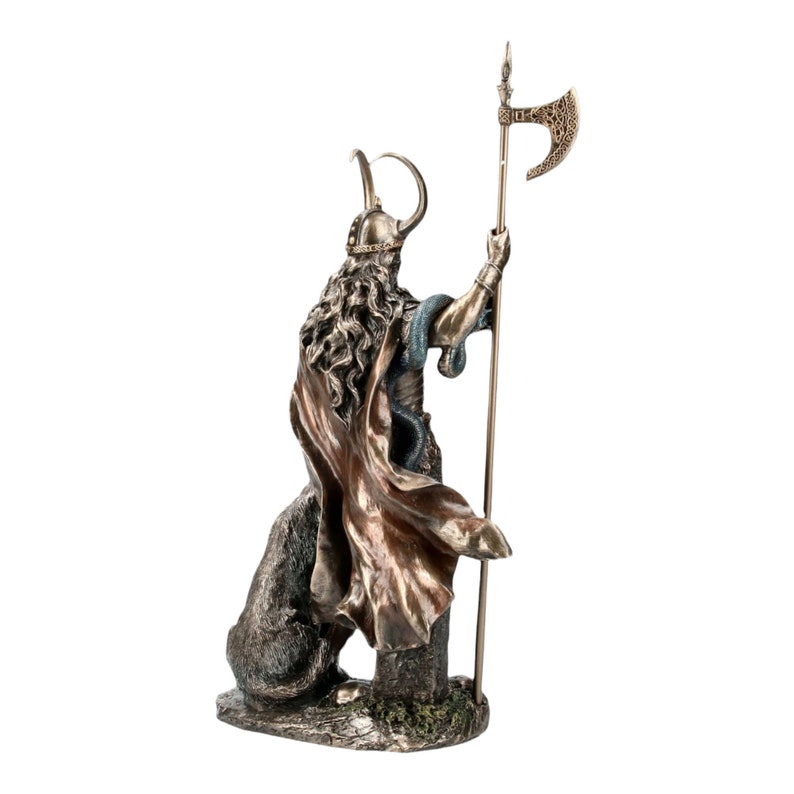 Loki Odin Thor Freya Heimdall Loki Tyr Bronze Statue - Etsy