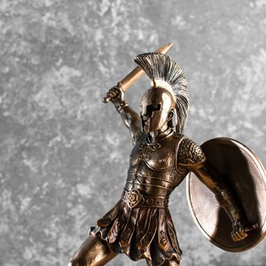 Achilles Statue, Hero of the Trojan War Figurine, Bronze Achilles ...