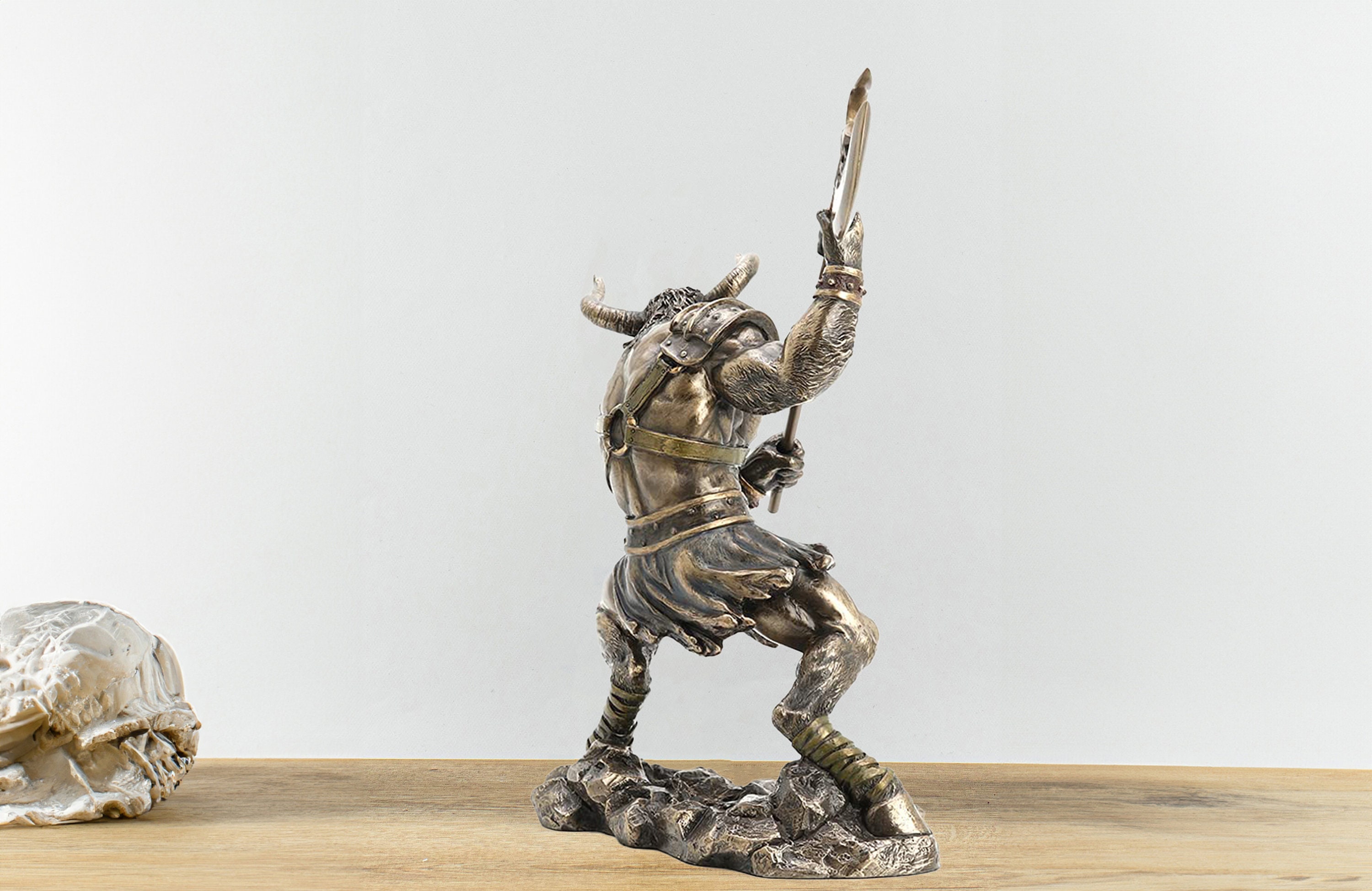 Minotaur Greek Mythology Guardian of the Labyrinth Statue - Etsy