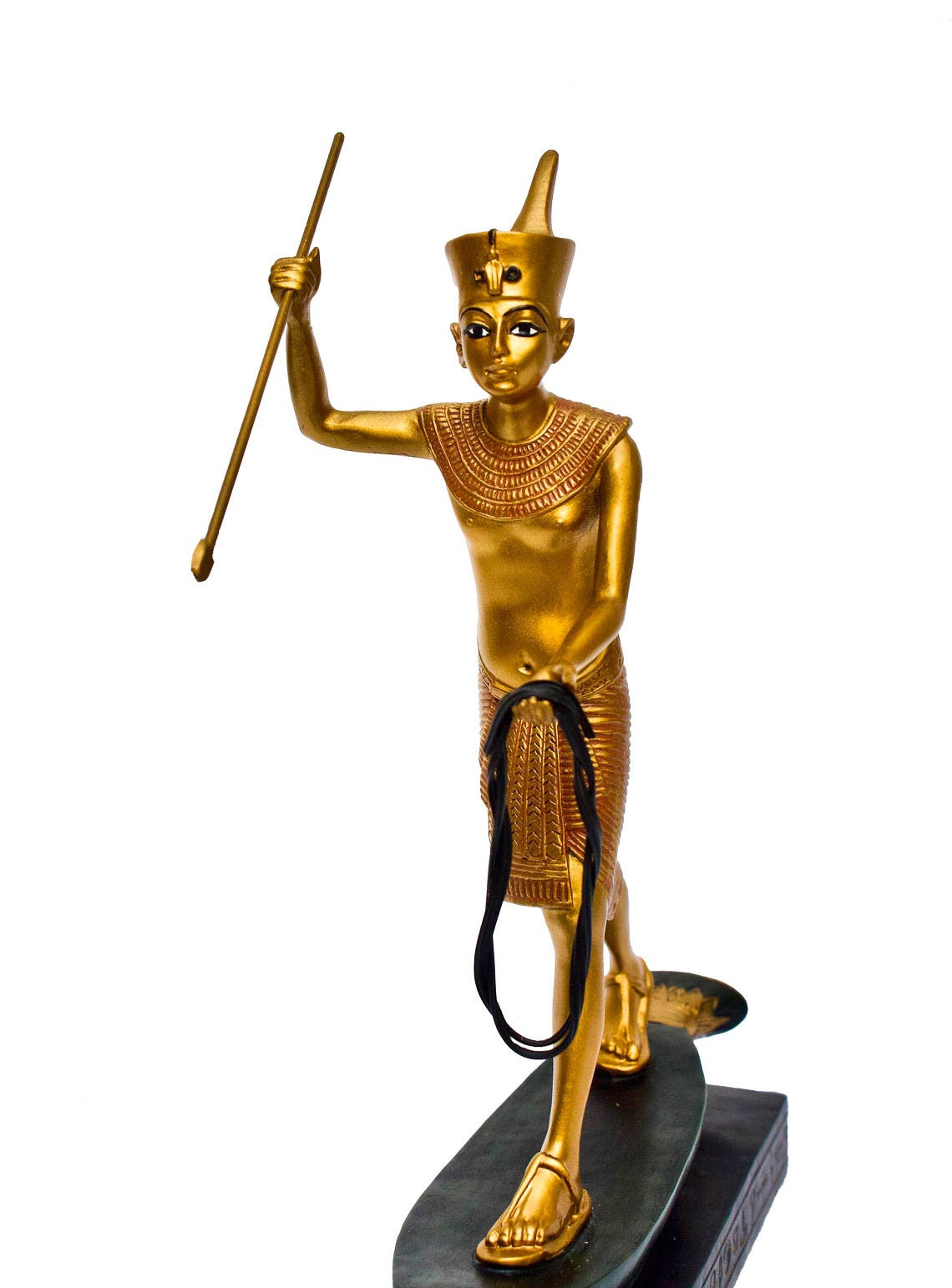 Tutankhamun Hunting Hippopotamus Statue, Tutankhamun Sculpture, Egypt ...