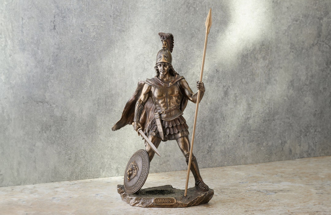 Mars Roman God of War Figurine Statue - Etsy
