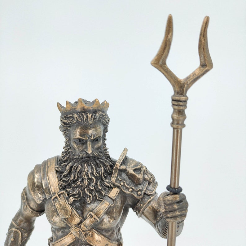 Hades Statue God of Death with Bident and Cerberus Hades and | Etsy