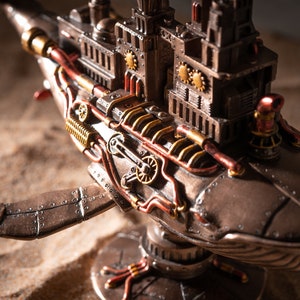 Steampunk Galactic Colony Whale Statue, Steampunk Art - Etsy