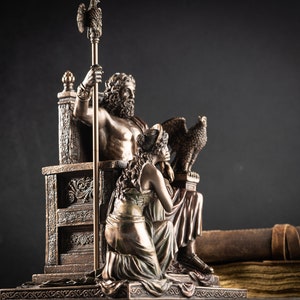 Greek Mythology Zeus and Hera Statue - Etsy