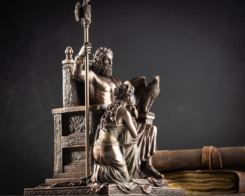 Greek Mythology Zeus and Hera Statue - Etsy