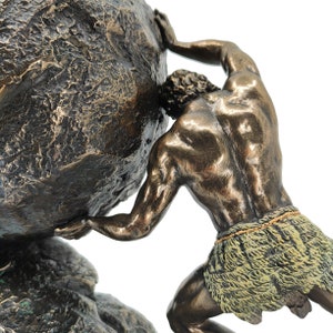 Sisyphus Figurine Statue Sisyphus Who Pushes the Eternal - Etsy