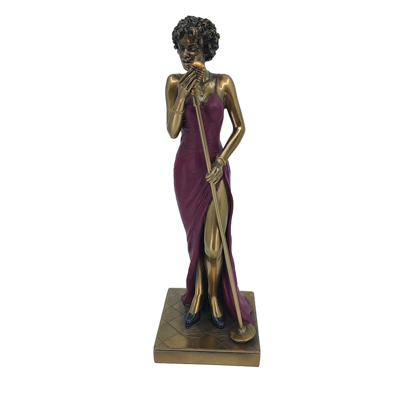 Jazz Band Soloist Singer Women Statue African American - Etsy