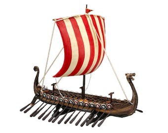 A Viking's Leading Ship Dragon Viking Boat Ocean Cruises Decorative ...
