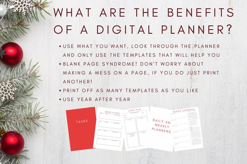 Use Our Christmas Planner Printable and Christmas Binder Set! Use the ...