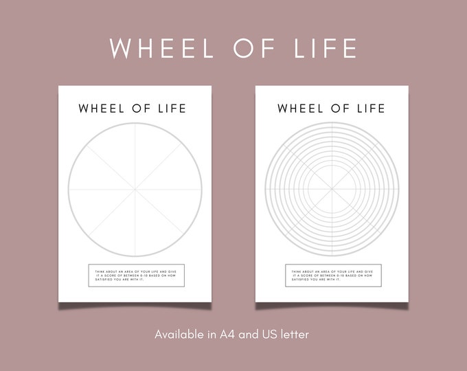 My Life Wheel | Goal Setting | Printables | Personal Development ...