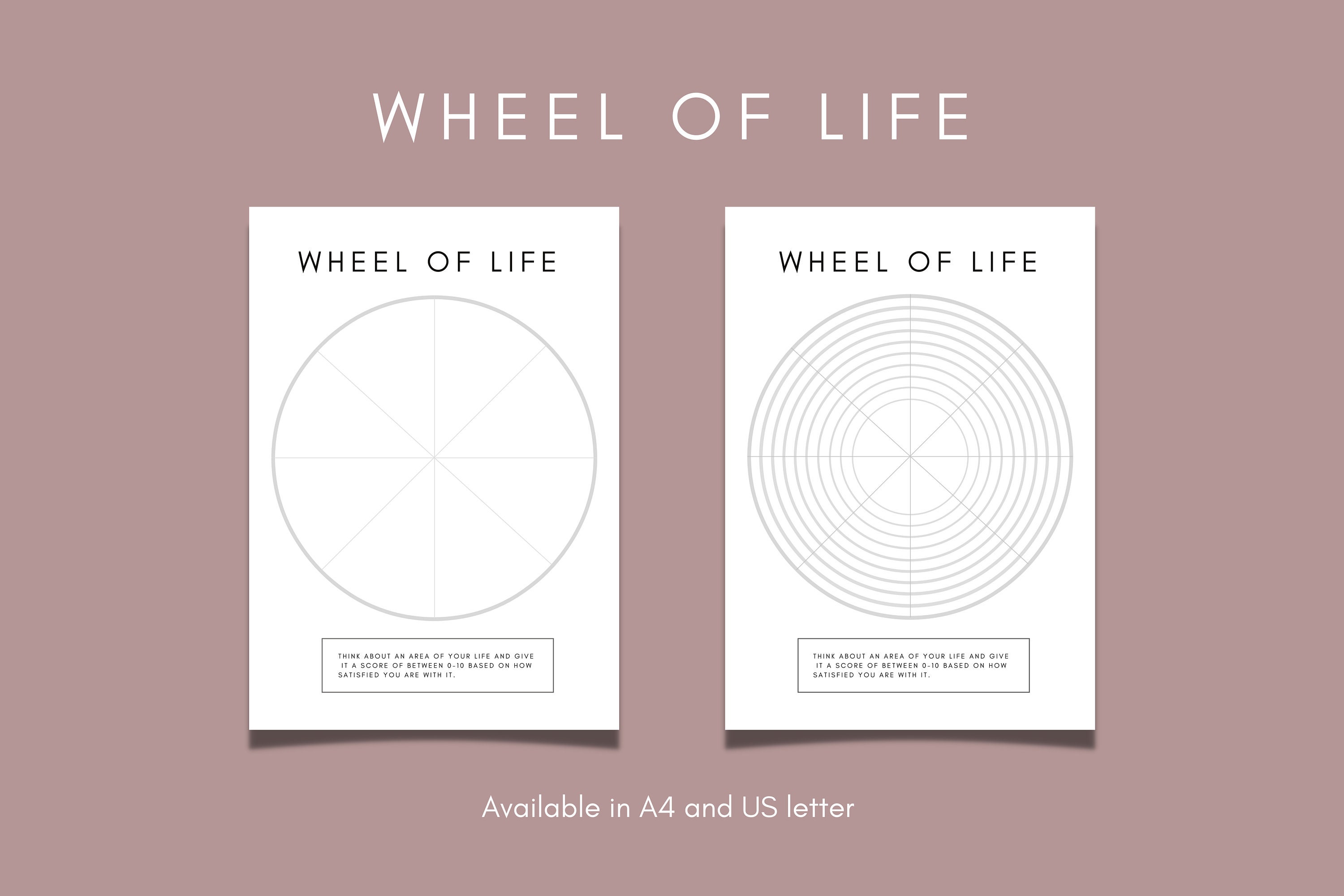 Use This Wheel of Life Printable to Help With Personal Growth, Life ...