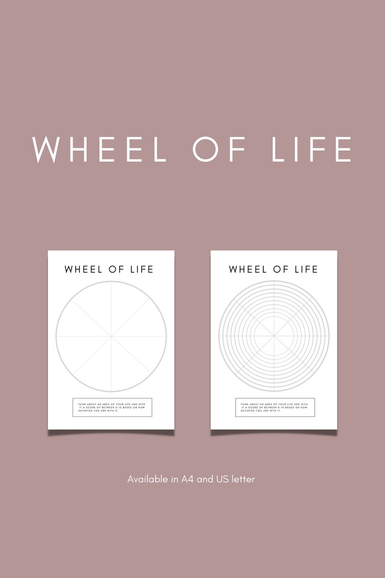 Use This Wheel of Life Printable to Help With Personal Growth, Life ...